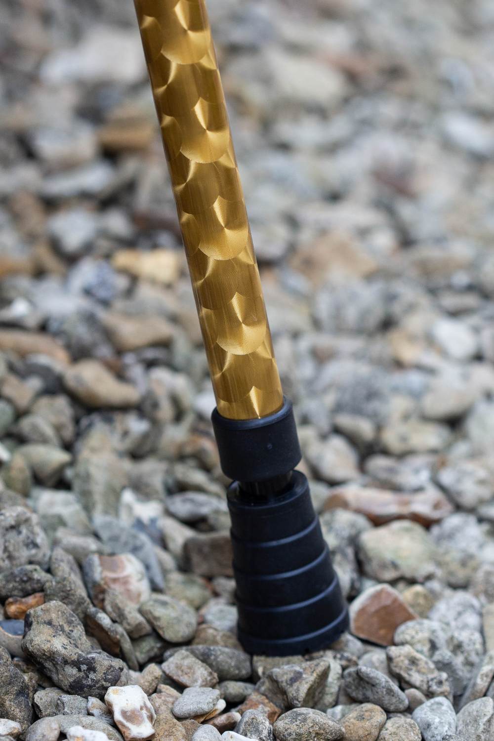 Gold Chrome Walking Stick | Walking Sticks | Cool Crutches