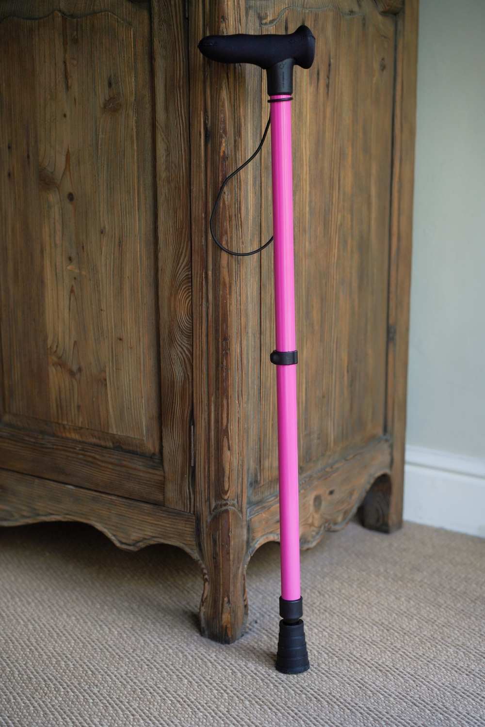 Pink Walking Stick | Coloured Walking Sticks | Cool Crutches