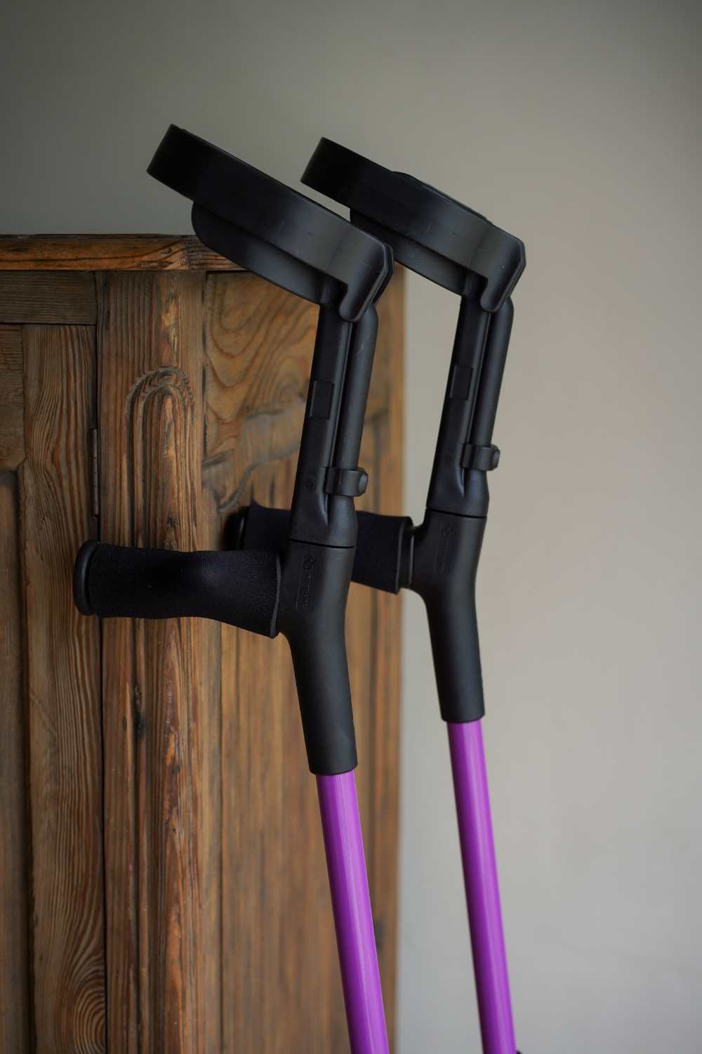 Purple Crutches | Coloured Crutches | Cool Crutches