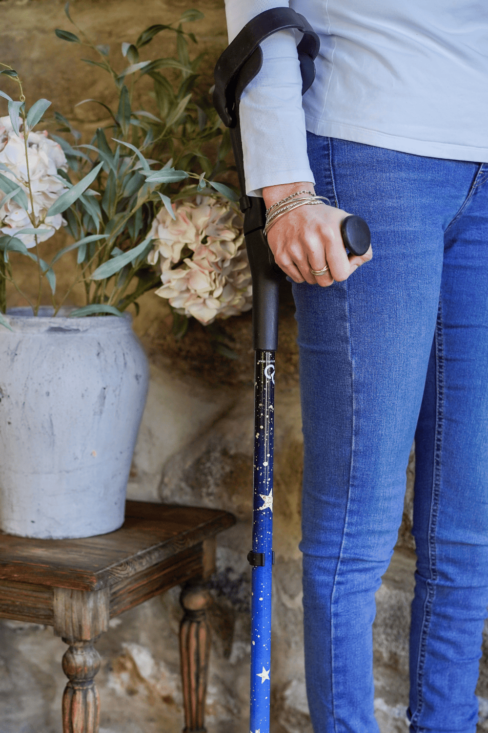 Stardust Crutches | Spring Mobility Aid | Cool Crutches