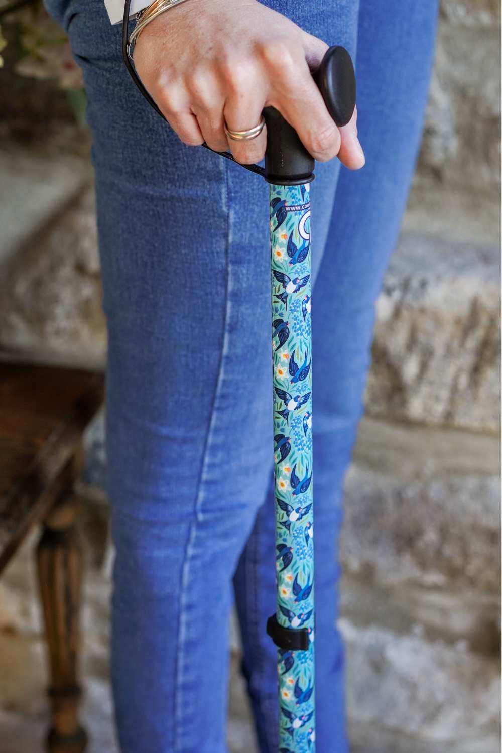 Wings of Spring Walking Stick | Spring Mobility Aids | Cool Crutches