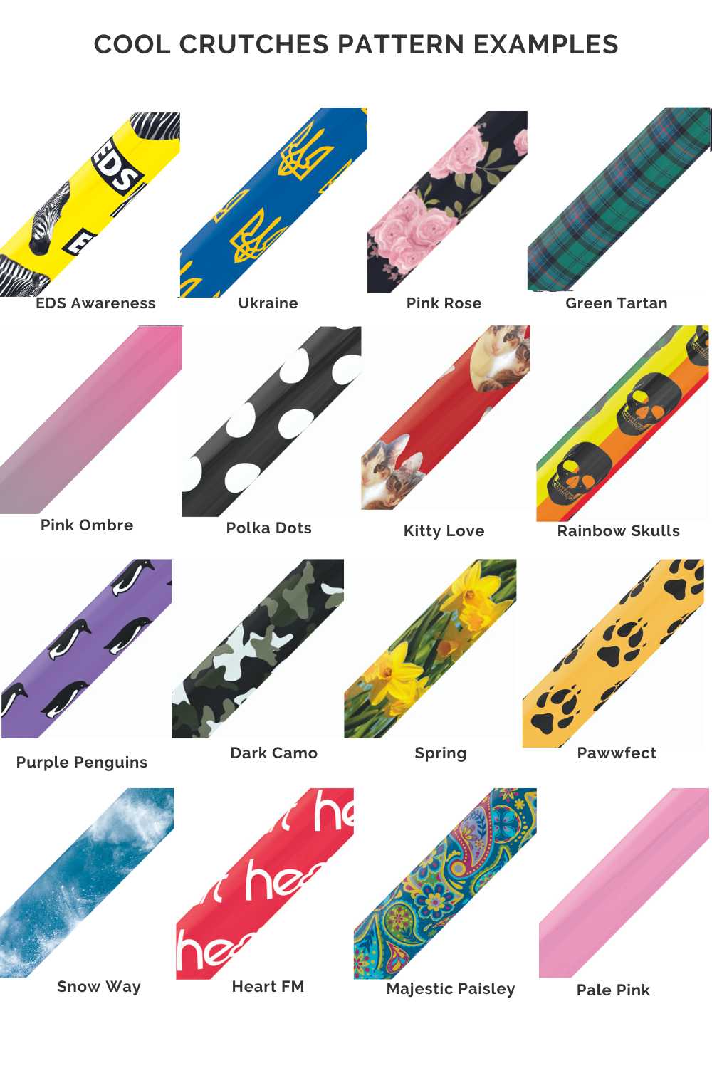 Custom Crutches | Design Your Own Personalised Crutches UK – Cool Crutches