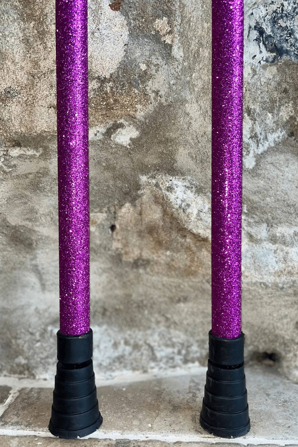 Pink Glitter Crutches | Comfortable Crutches | Cool Crutches
