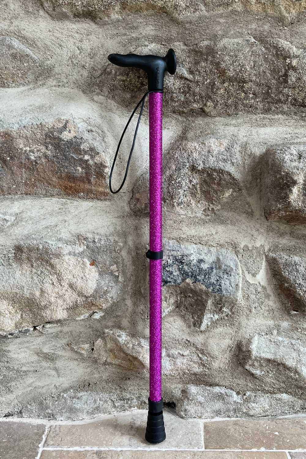 Pink Glitter Walking Aids | Stylish Mobility Accessories – Cool Crutches