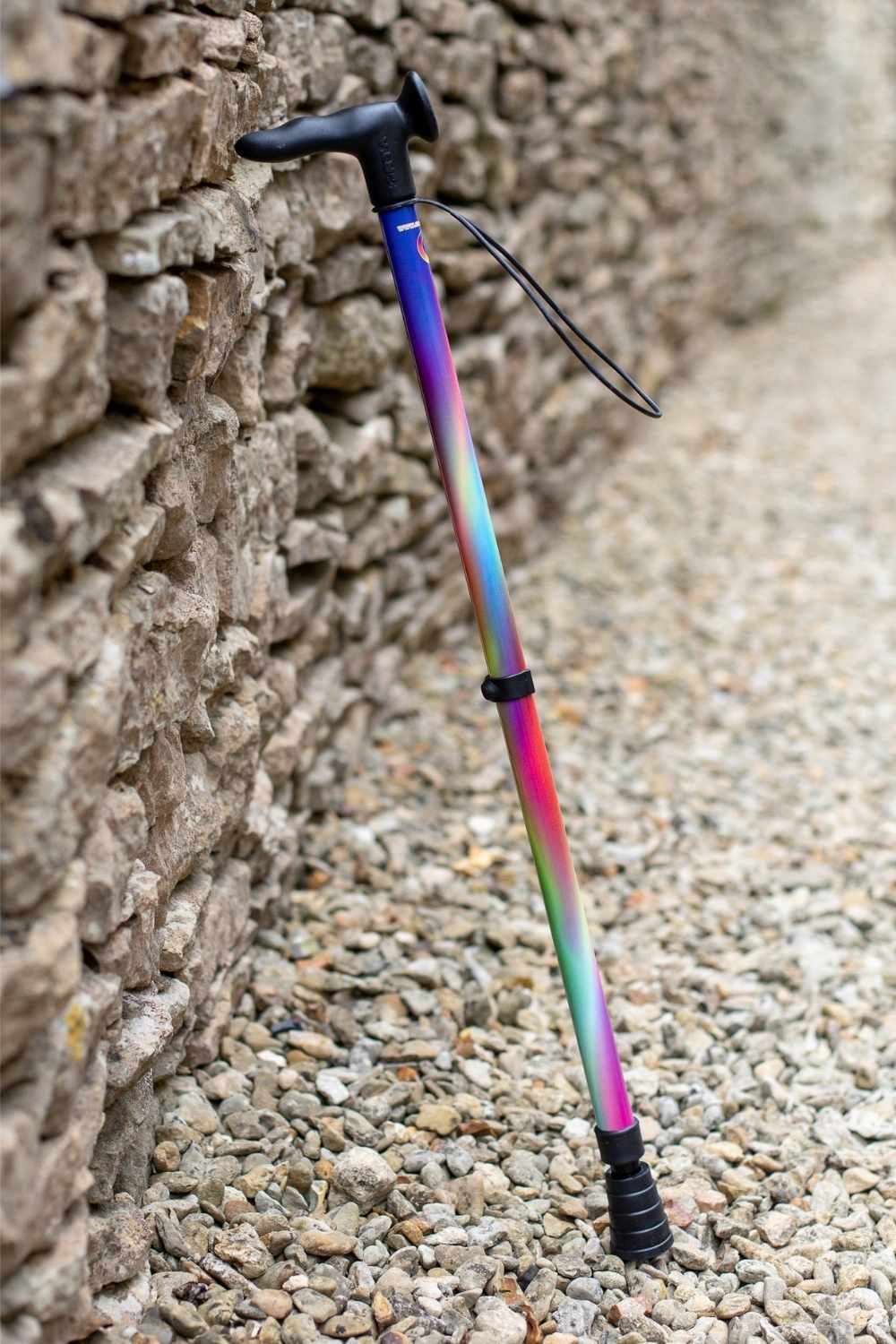 Rainbow Walking Stick | Patterned Walking Sticks – Cool Crutches